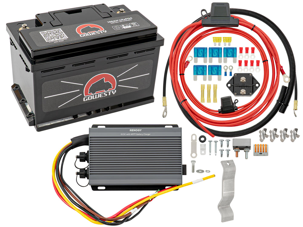 Auxiliary Battery Charging Bundle for Vanagon | GoWesty