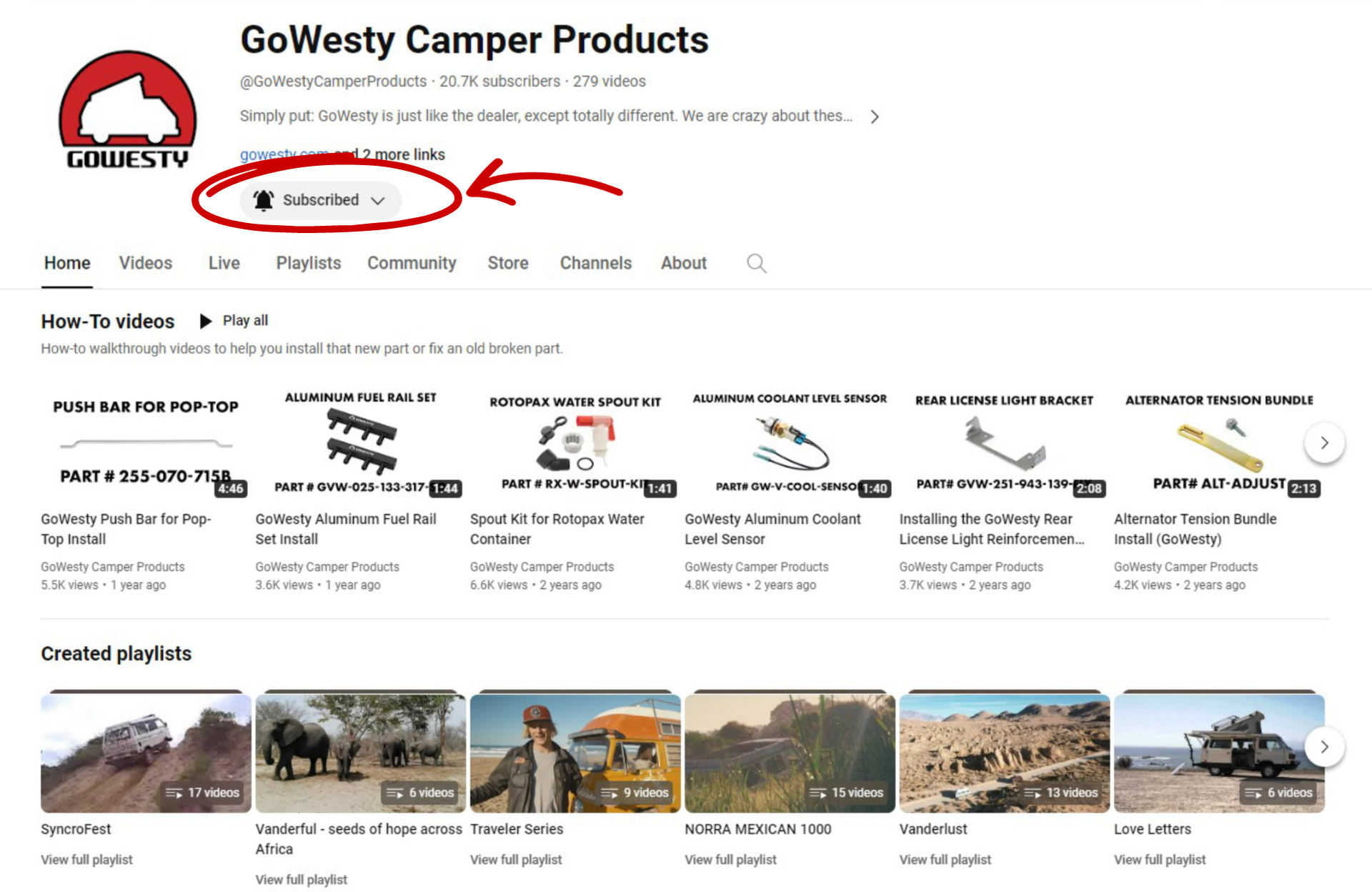 GoWesty • Premier Parts Supplier for VW Bus, Vanagon, & Eurovan