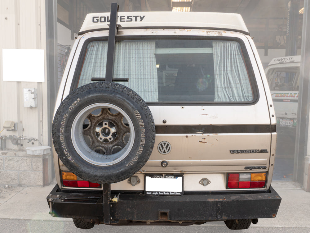 Spare Tire Mount for Universal Carrier – GoWesty