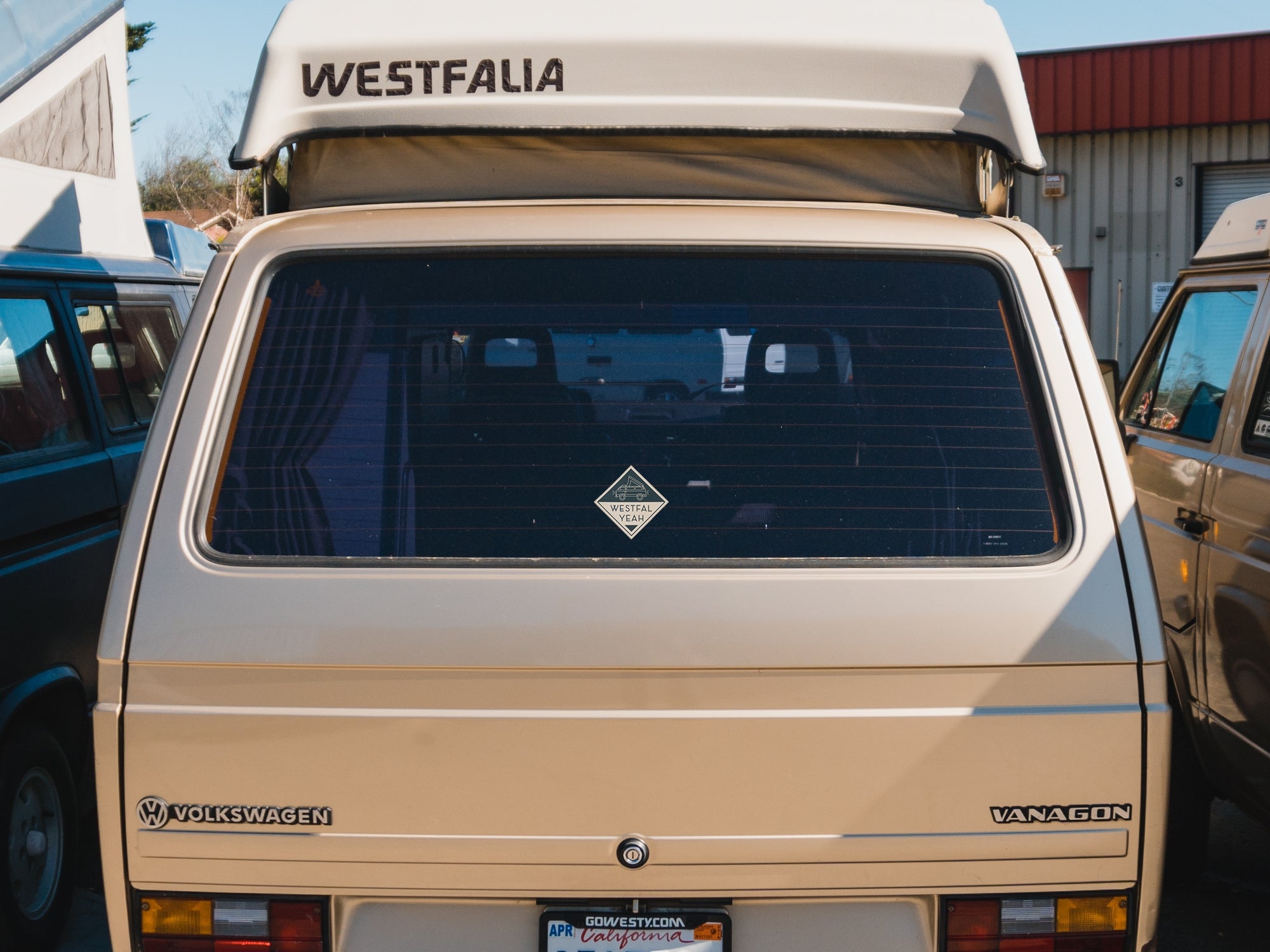 Westfalyeah diamond logo sticker – GoWesty