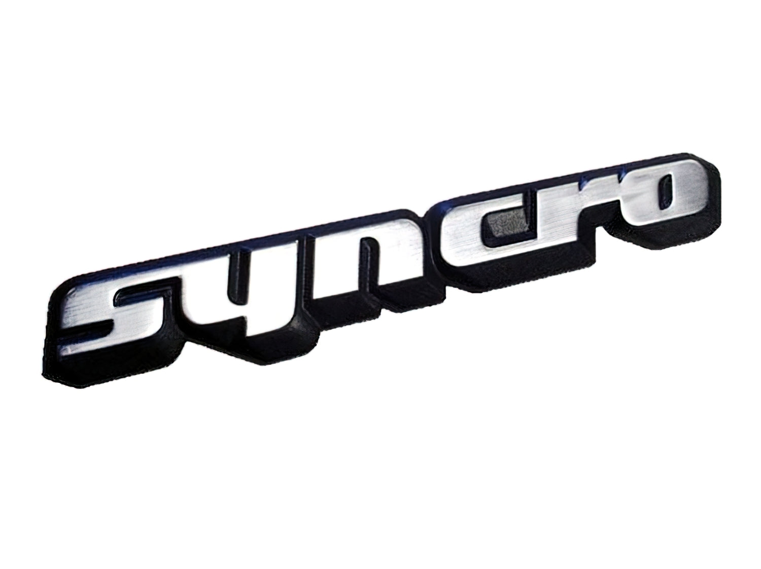 Syncro rear hatch emblem – GoWesty