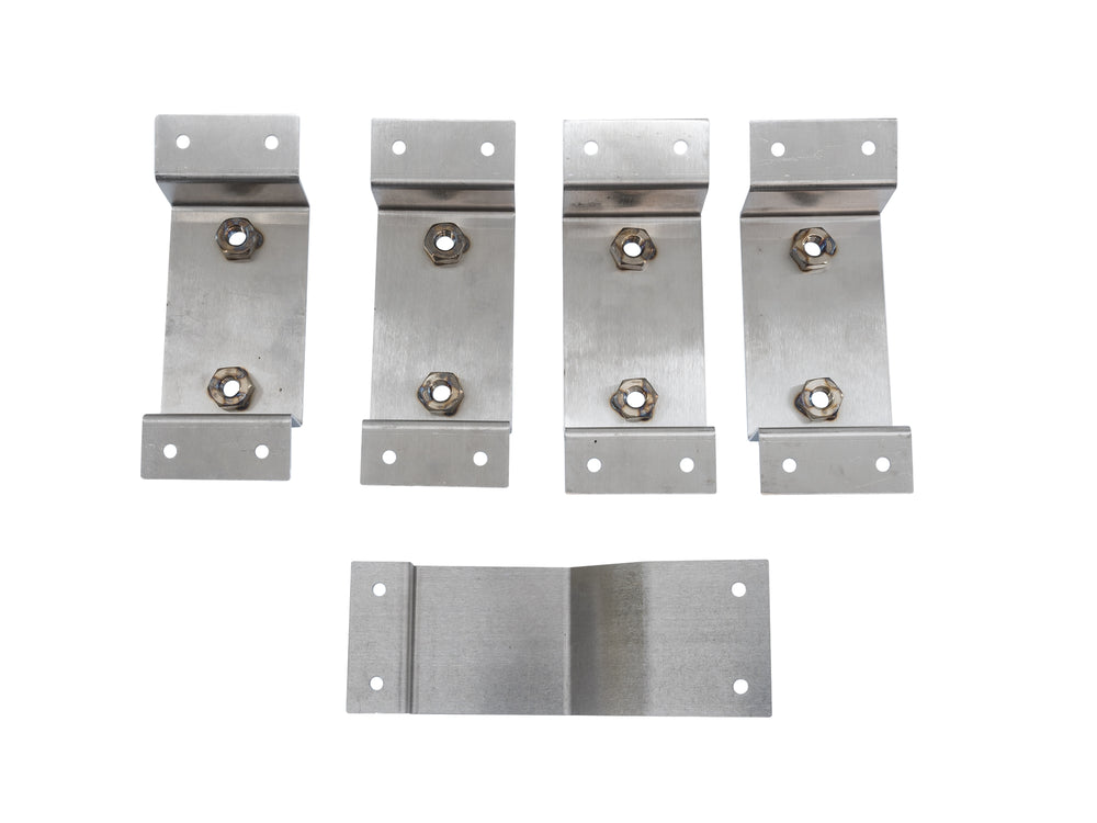 Stainless luggage rack mounting brackets – GoWesty