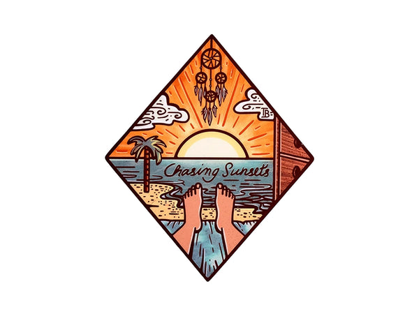 Chasing sunsets sticker – GoWesty