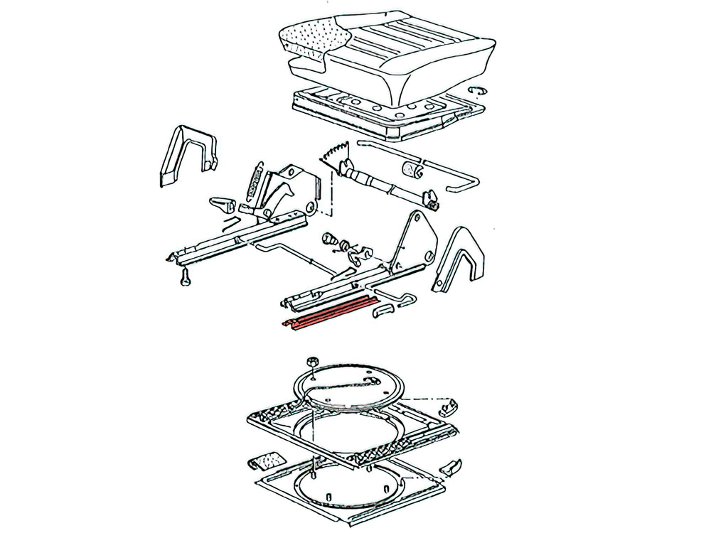 Plastic Guide for Front Seat Track – GoWesty