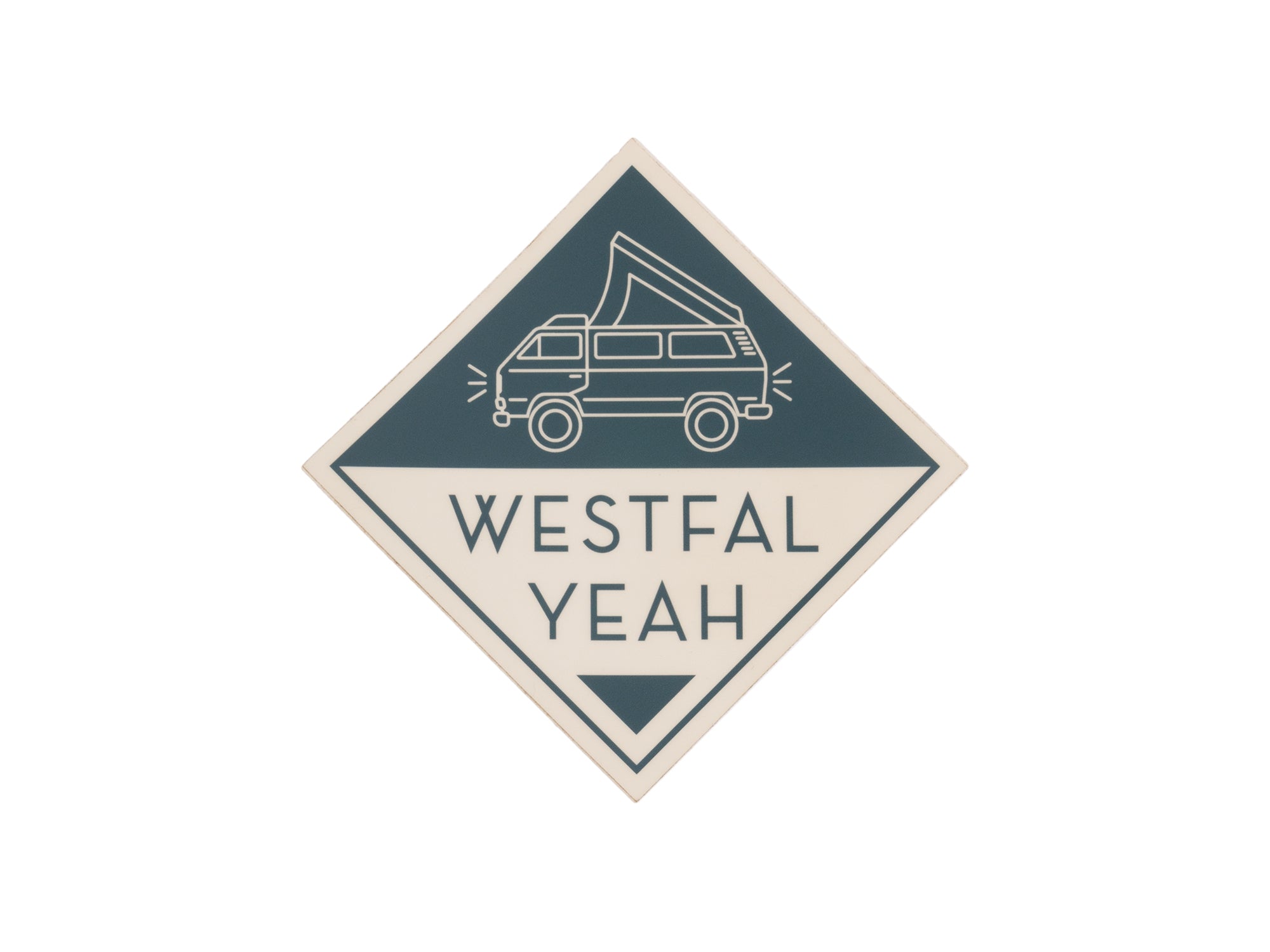 Westfalyeah diamond logo sticker – GoWesty